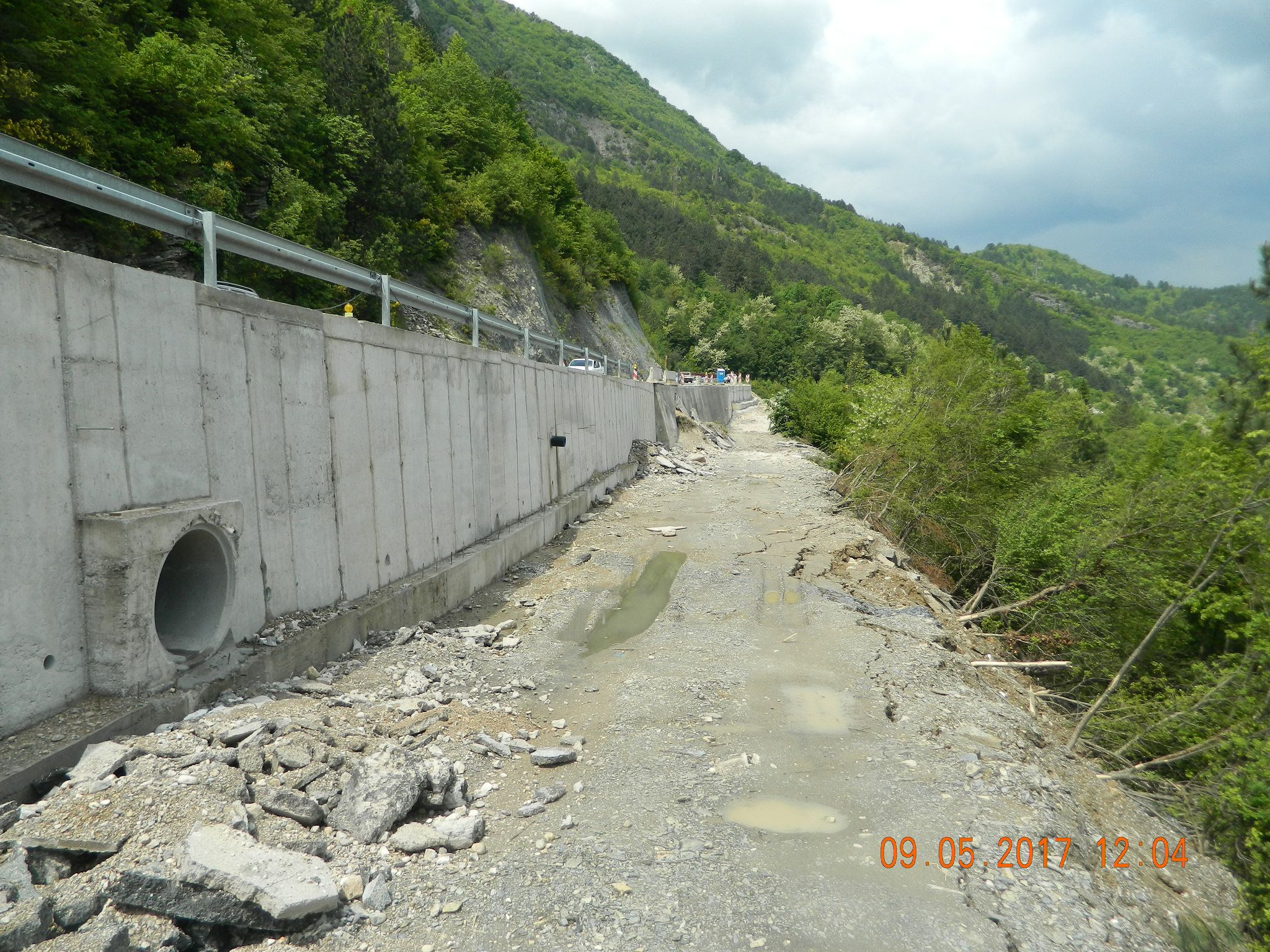 Rehabilitation of Roadbed Settlement and Slope underneath the Road ...