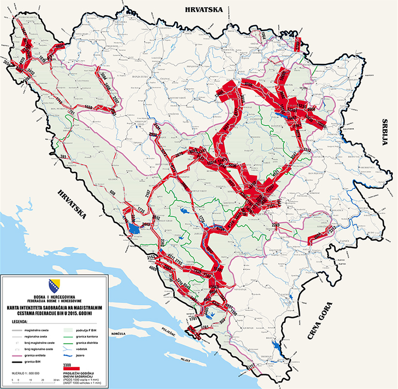 Brojanje Prometa - JP Ceste Federacije BiH d.o.o. Sarajevo